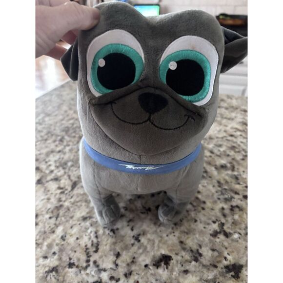 Disney | Toys | Disney Junior Bingo 9 Plush Puppy Dog Pals Gray Stuffed ...